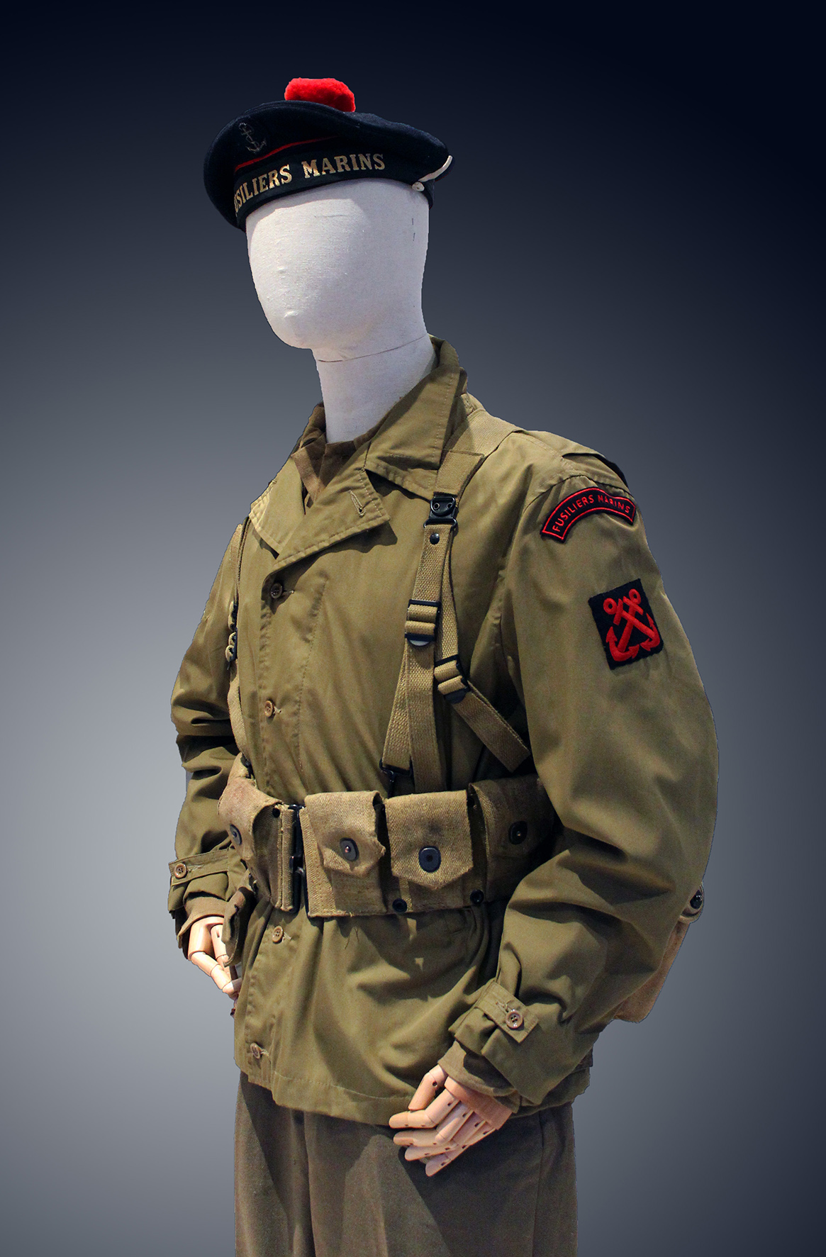 1944 Fusilier Marin Français - La compagnie du costume